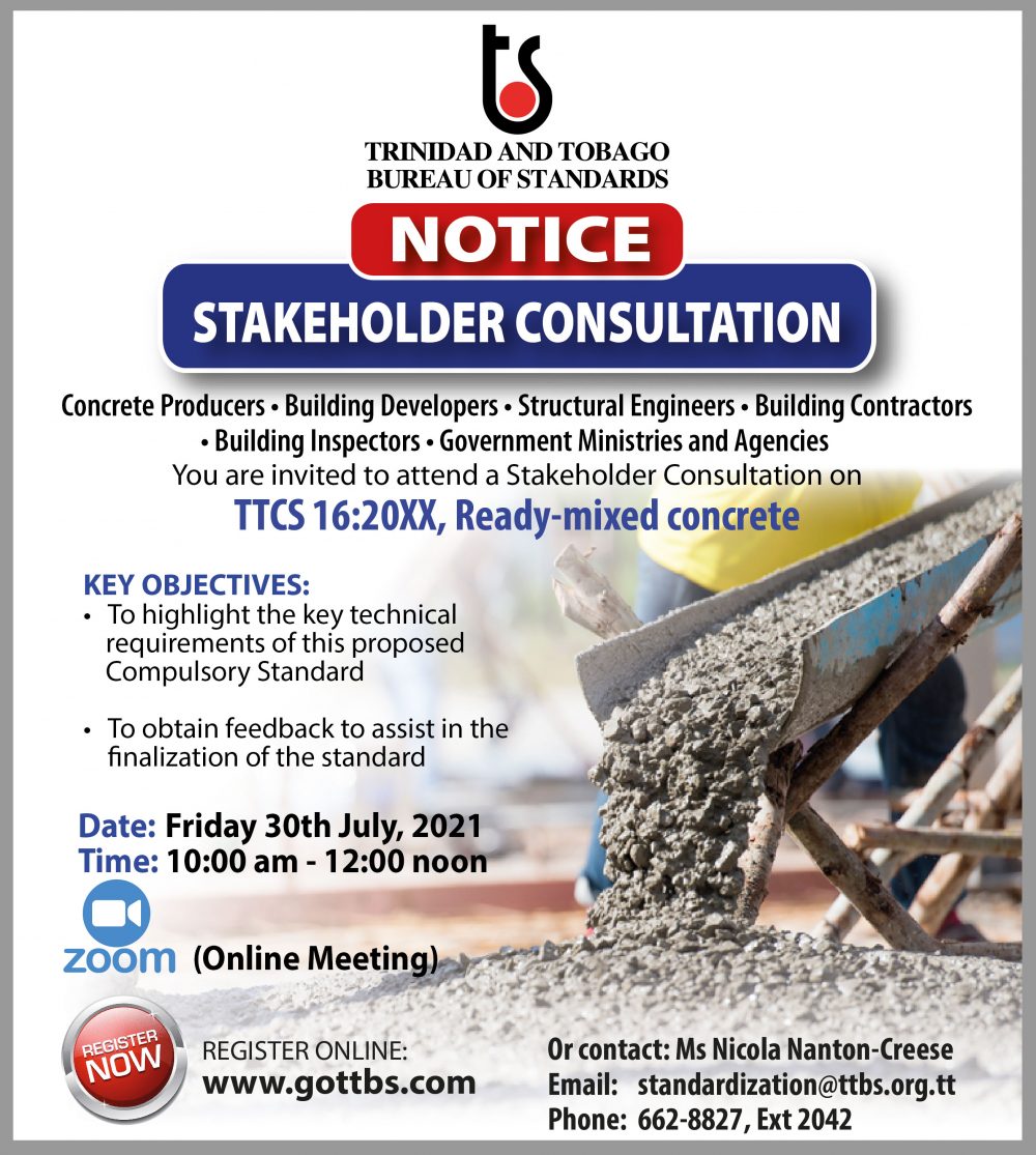 Virtual Stakeholder Consultation – Draft Compulsory National Standard ...