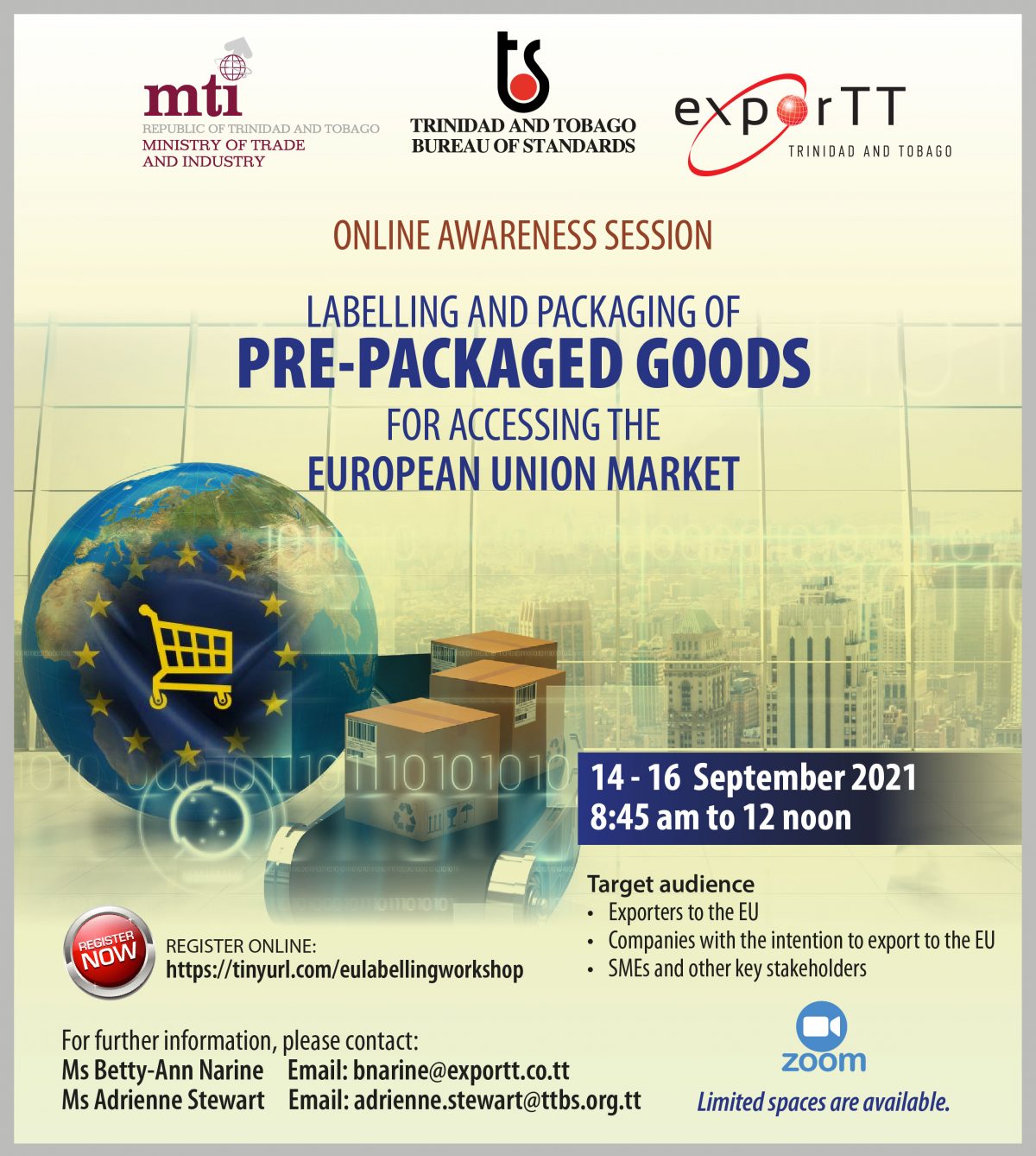 Labelling & Packaging Of Pre-Packaged Goods For Accessing The European ...