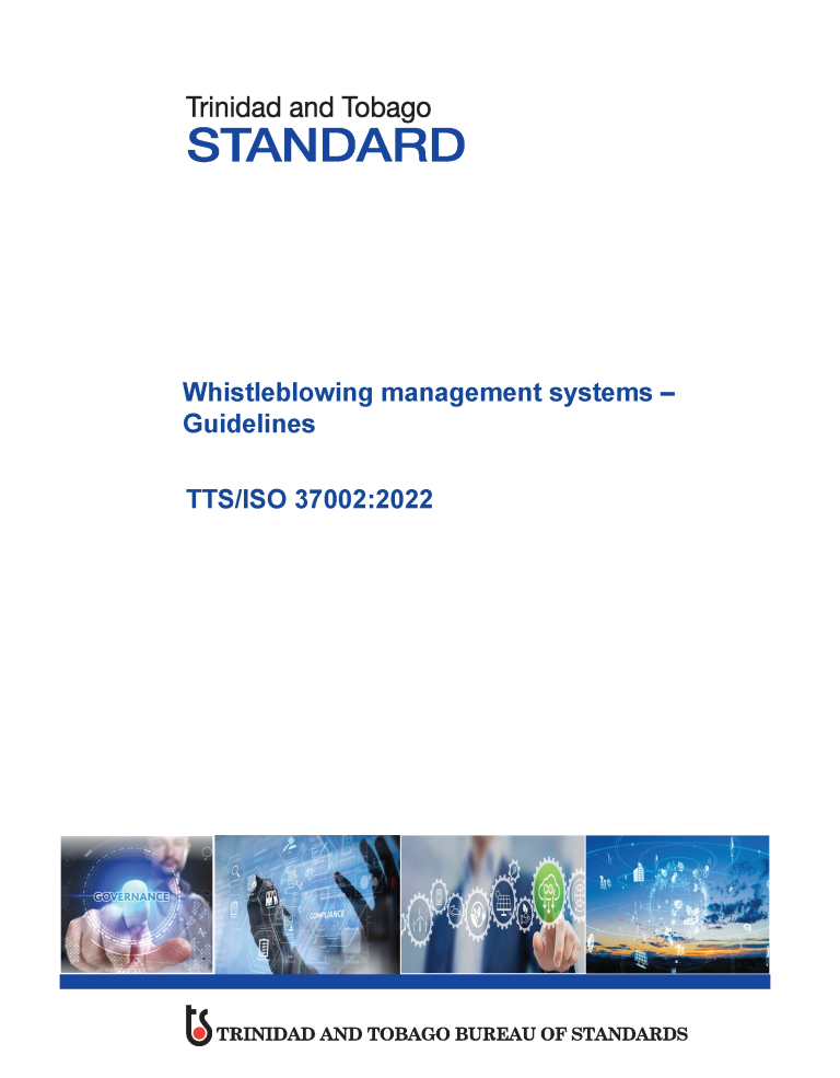 TTS/ISO 37002:2022, Whistleblowing management systems — Guidelines | TTBS