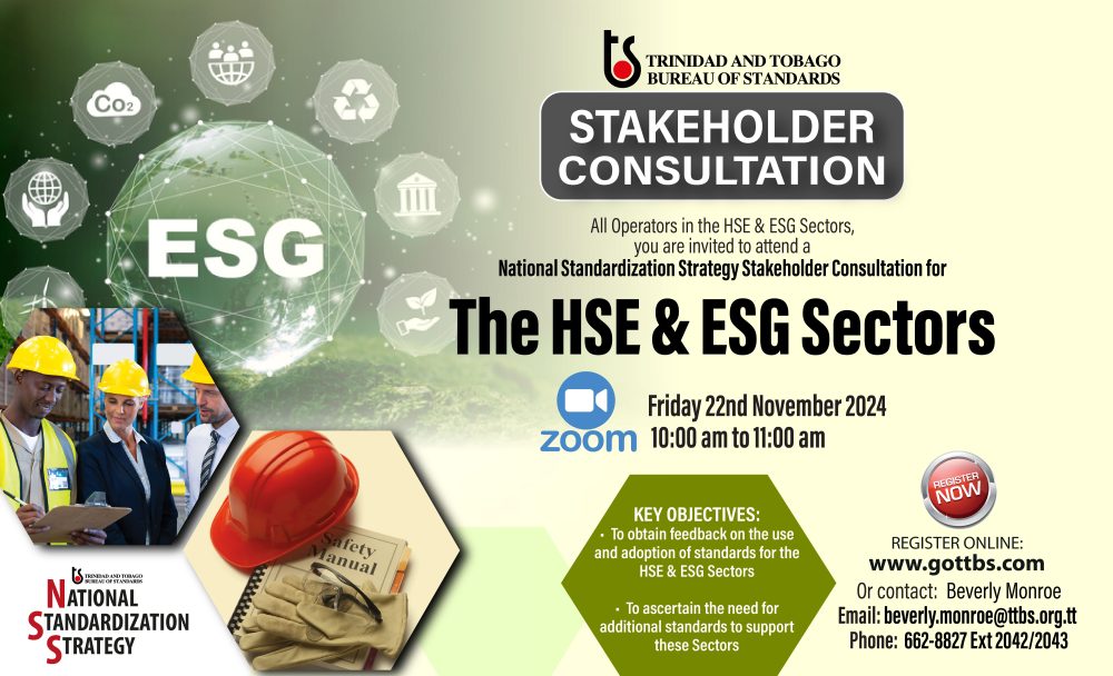 National Standardization Strategy (NSS) Stakeholder Consultations | TTBS