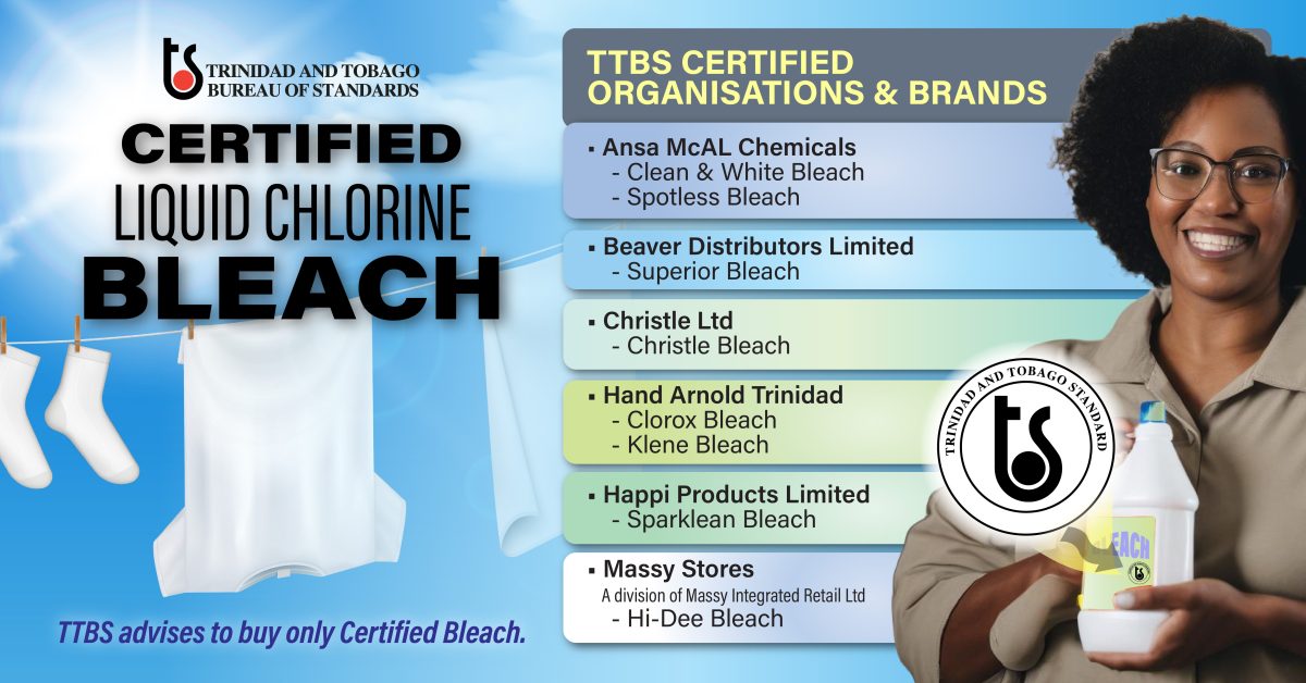 Certified Liquid Chlorine Bleach | TTBS