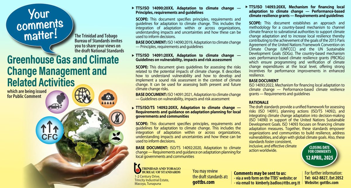 For Public Comment: Greenhouse Gas and Climate Change Management and ...