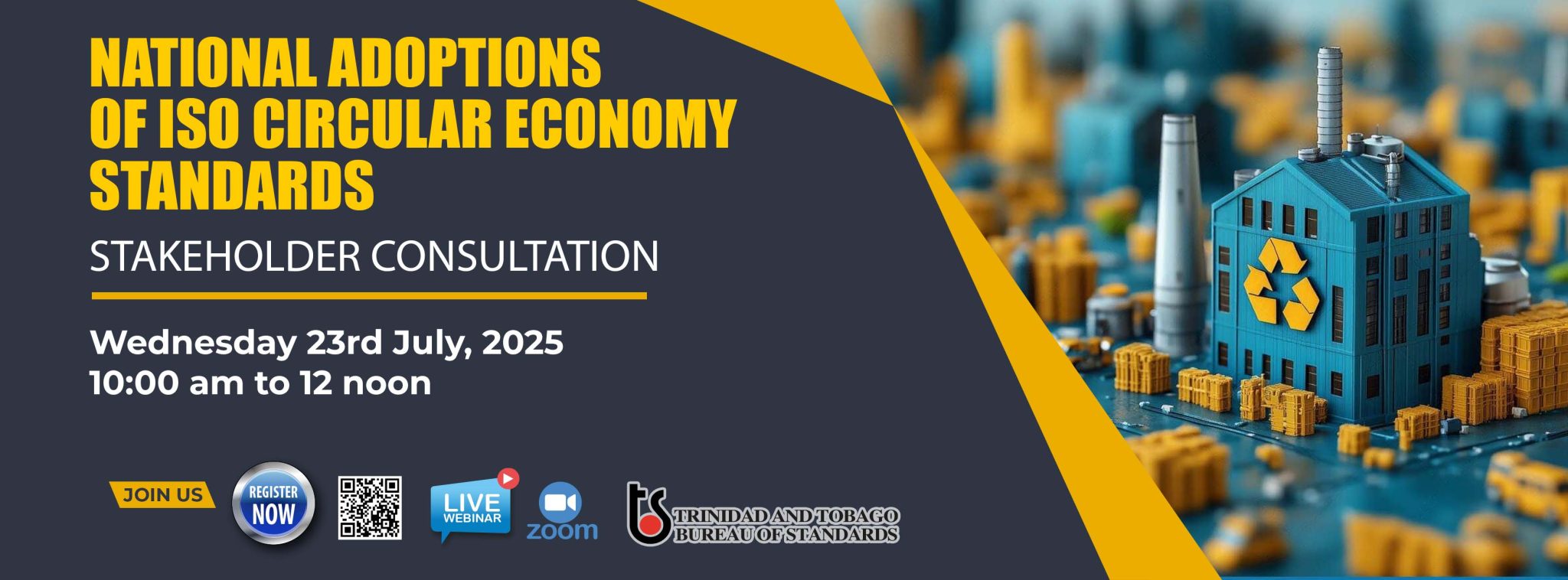 National adoption of ISO Circular Economy Standards – TTBS